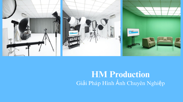 Cho thuê studio chụp ảnh TPHCM - HM Production